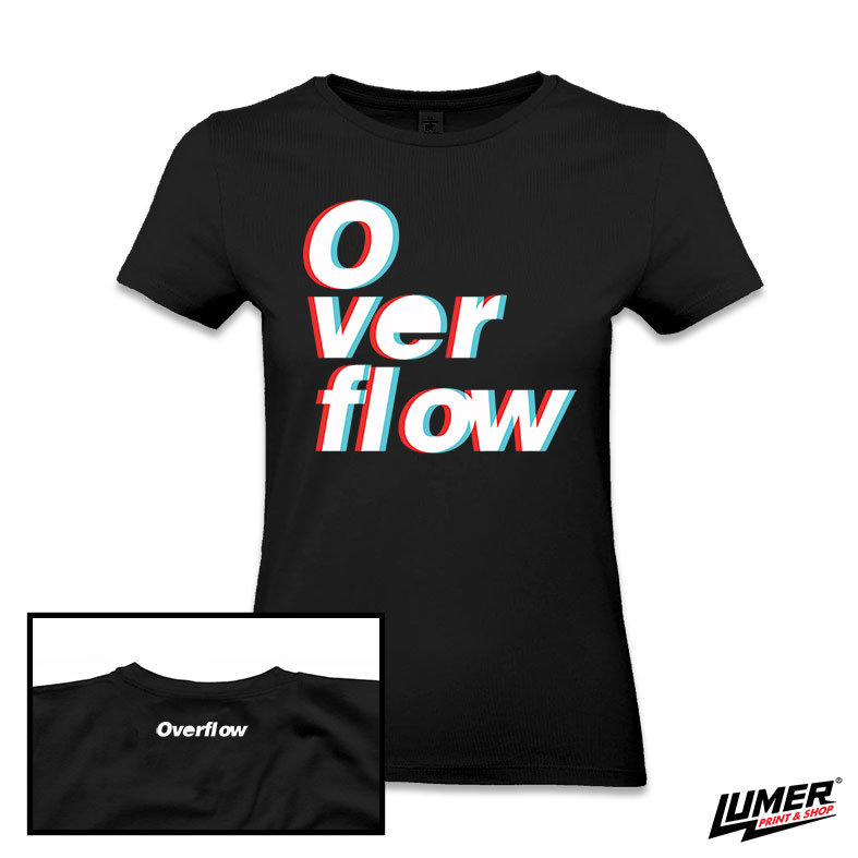 Overflow female T-shirt – Lumer Shop